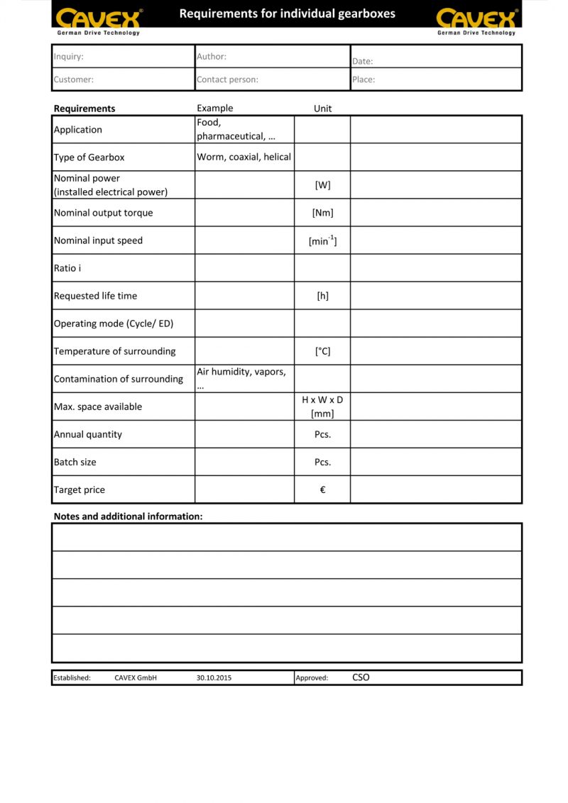 Downloads - CAVEX Antriebslösungen