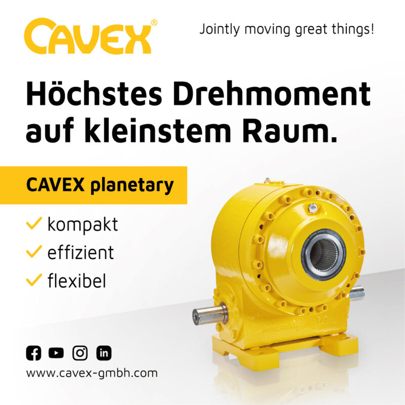 CAVEX planetary – Höchstes Drehmoment auf kleinstem Raum. - CAVEX ...